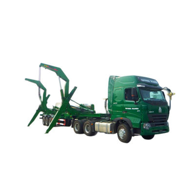 SINOTRUCK HOWO TX Truk Crane 3 Axle 20FT 40FT Container XCMG Side ...